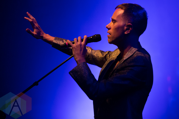 Julian Hamilton of The Presets. (Photo: Bruce Emberley/Aesthetic ...