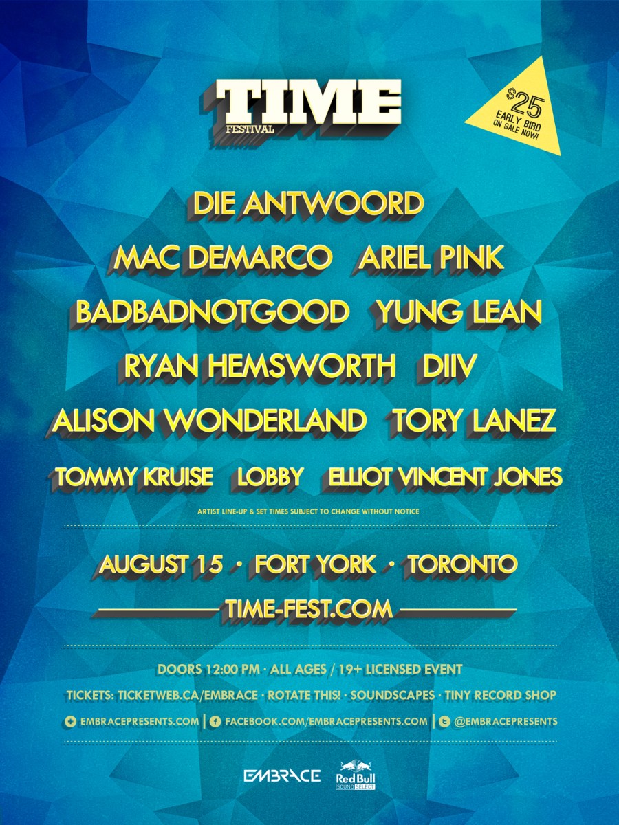 Contest: Win 2 Tickets to Time Festival in Toronto! | Aesthetic ...