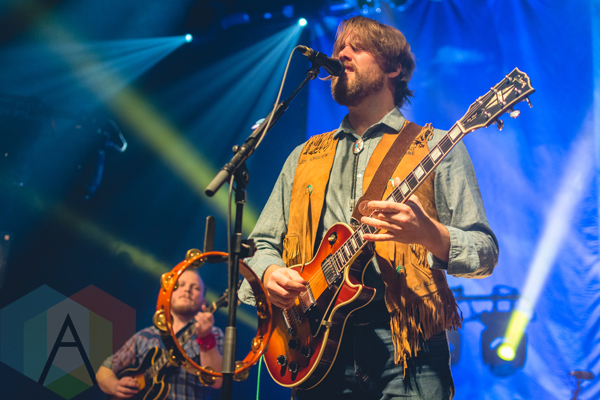 The Sheepdogs performing at The Danforth Music Hall in Toronto on ...