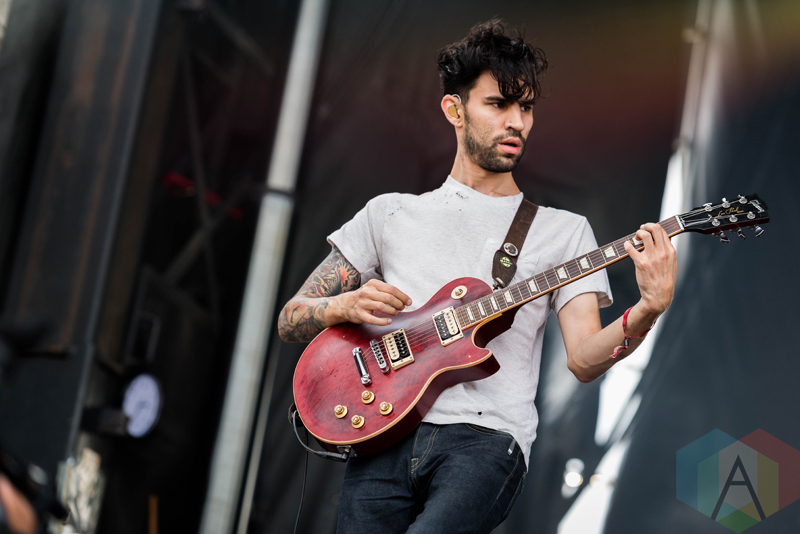 Letlive performing at Chicago Open Air on July 17, 2016. (Photo: Katie ...