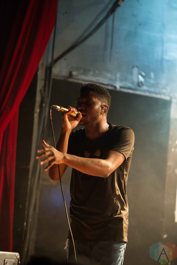 Gallant performs at the Mod Club in Toronto on October 17, 2016. (Photo ...