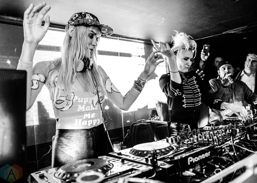 NERVO performs at Lavo Nightclub in New York City on October 27, 2016 ...