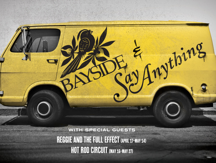 Say Anything Announces Co-Headline Tour With Bayside | Aesthetic ...