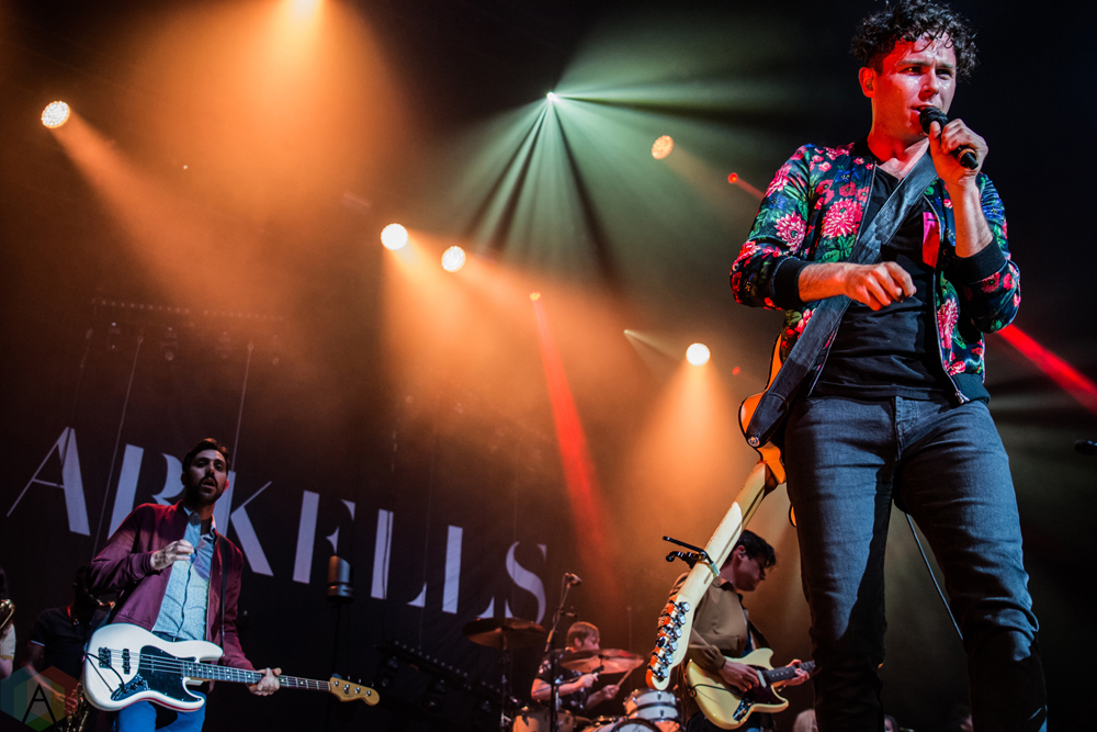 Arkells performs at Budweiser Stage in Toronto on June 24, 2017. (Photo ...
