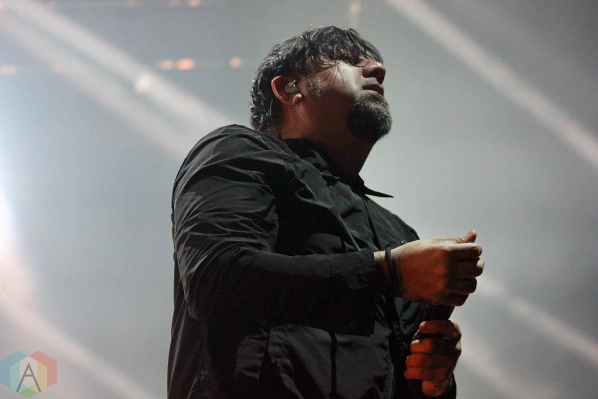 TORONTO, ON. – May 22 – Deftones performs at Budweiser Stage in Toronto ...
