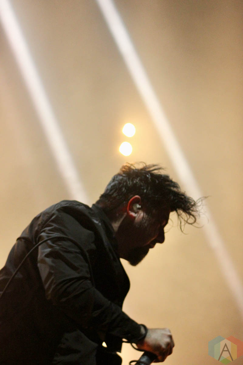 TORONTO, ON. – May 22 – Deftones performs at Budweiser Stage in Toronto ...
