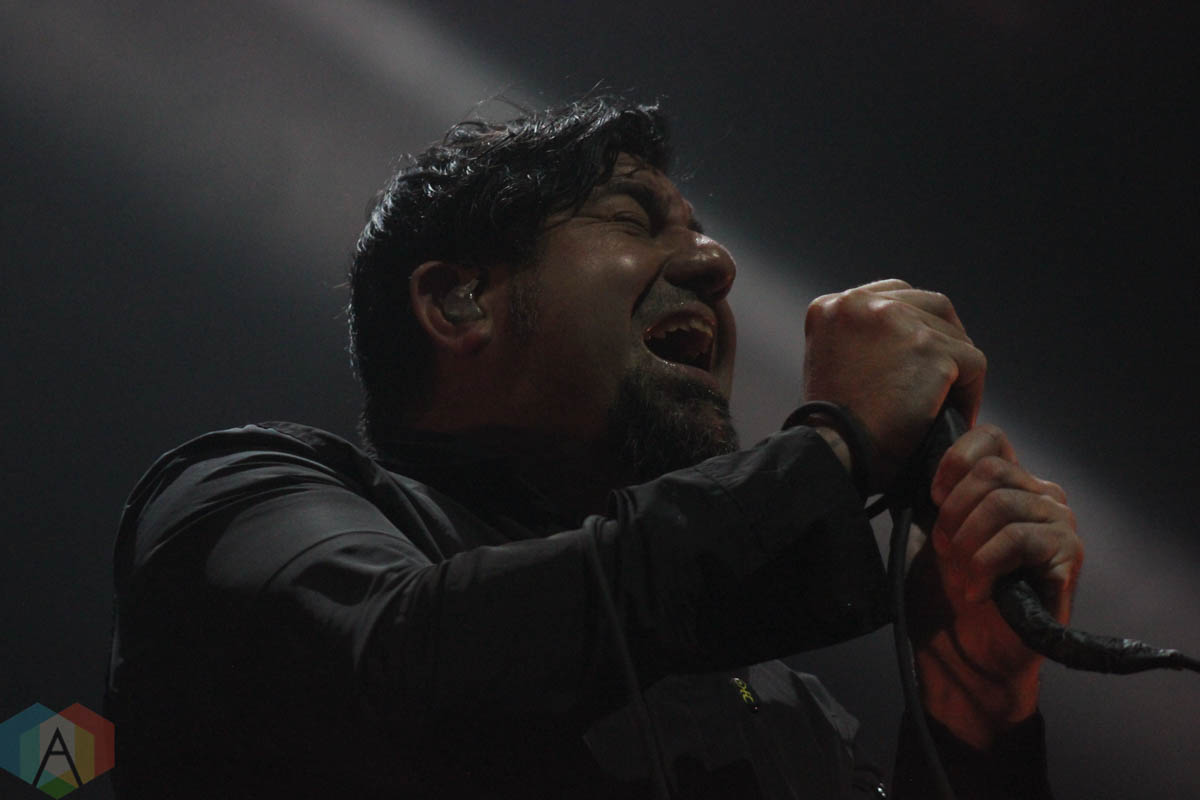 TORONTO, ON. – May 22 – Deftones performs at Budweiser Stage in Toronto ...