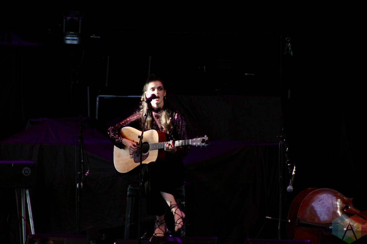 TORONTO, ON. – June 28 – Eleri Ward performs at Budweiser Stage in ...