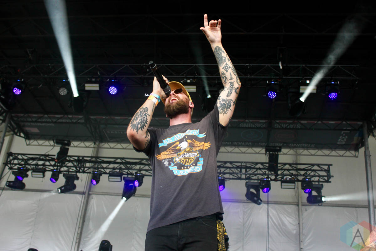 ORO-MEDONTE, ON. – Aug. 07 – Andrew Hyatt performs at Boots and Hearts ...