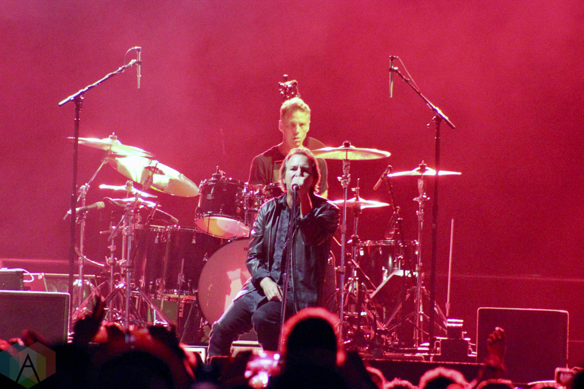 TORONTO, ON. – Sept. 08 – Pearl Jam performs at Scotiabank Arena in ...