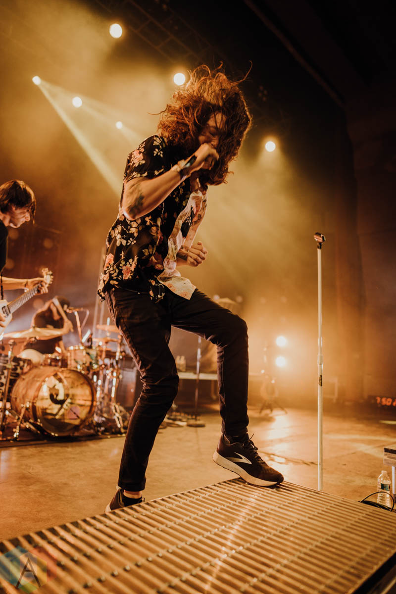 SAN ANTONIO, TX. – May 30 – Mayday Parade performs at the Aztec Theatre ...