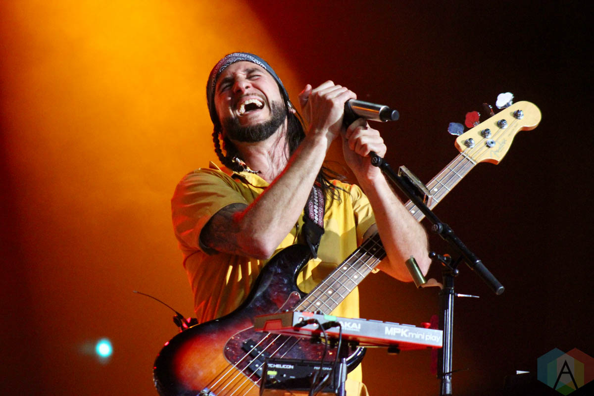 TORONTO, ON. – June 03 – Walk Off The Earth performs at Budweiser Stage ...
