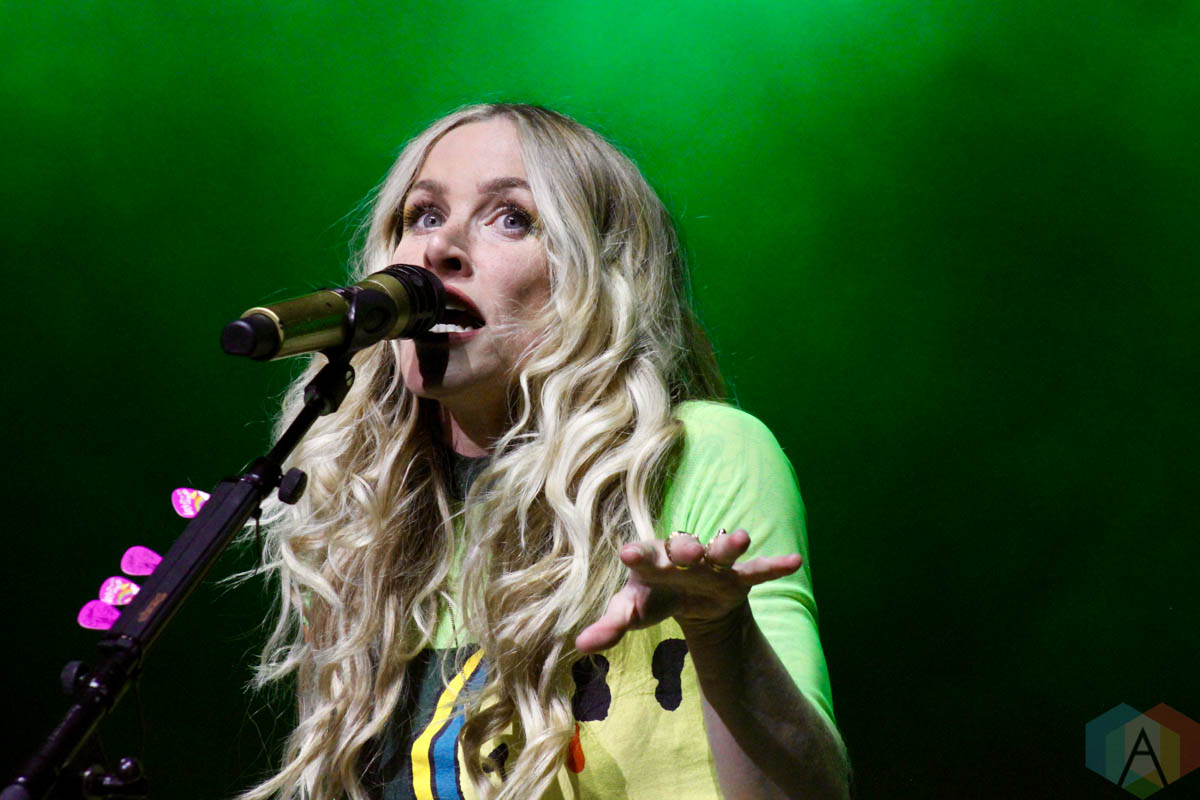 TORONTO, ON. – June 03 – Walk Off The Earth performs at Budweiser Stage ...