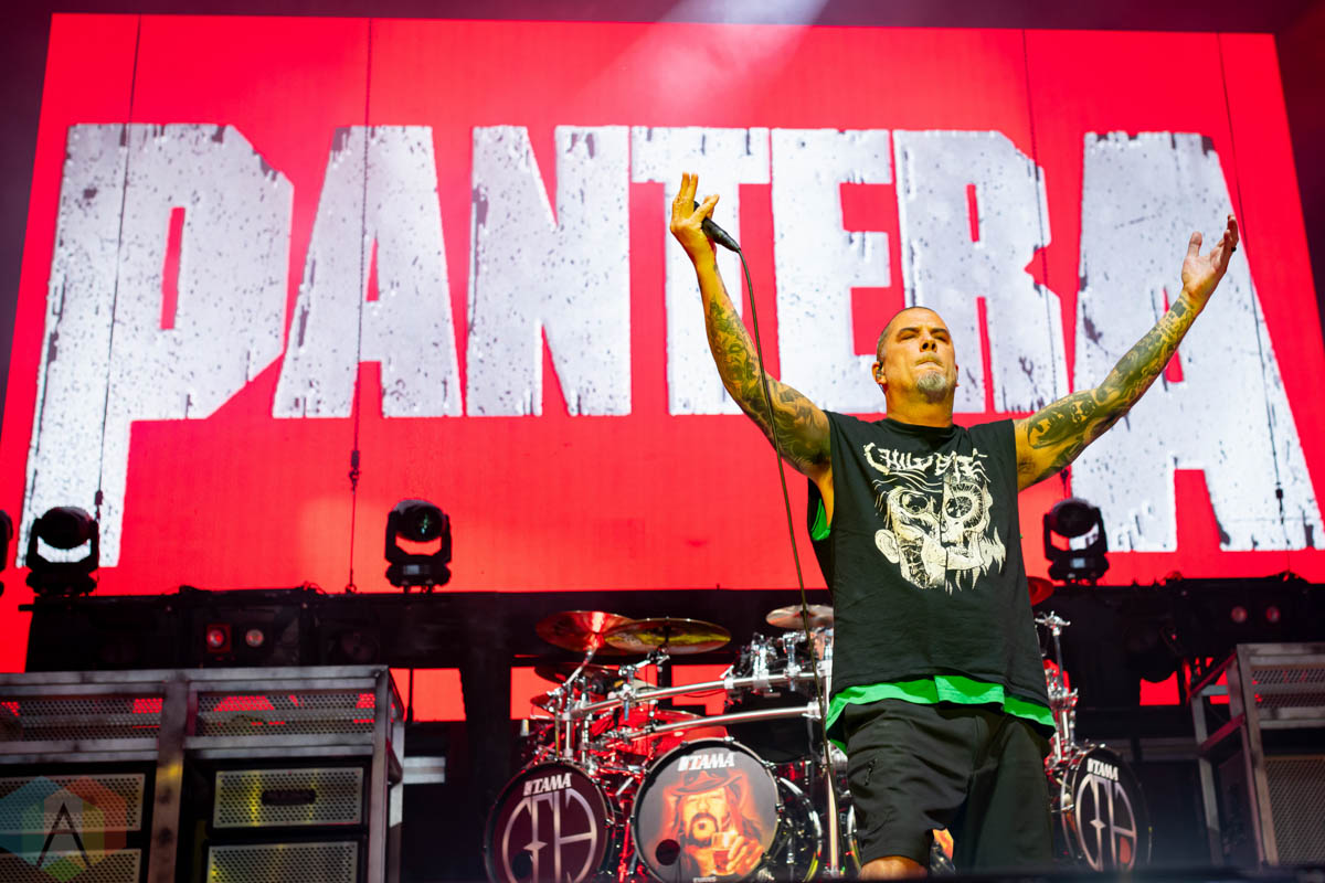 TORONTO, ON – Aug. 12: Pantera performs at History in Toronto, Ontario ...