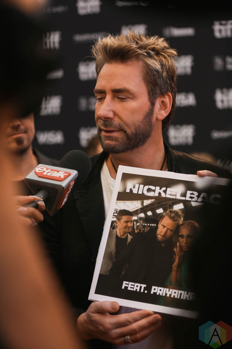 TORONTO, ON – Sept. 08 – Nickelback attends the “Hate to Love: Nickelback” Premiere during the ...