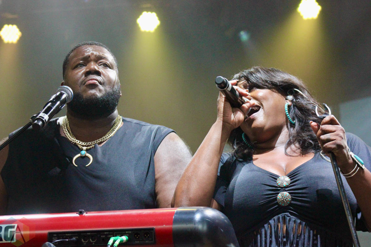 TORONTO, ON. – July 03 – The War and Treaty performs at Budweiser Stage ...