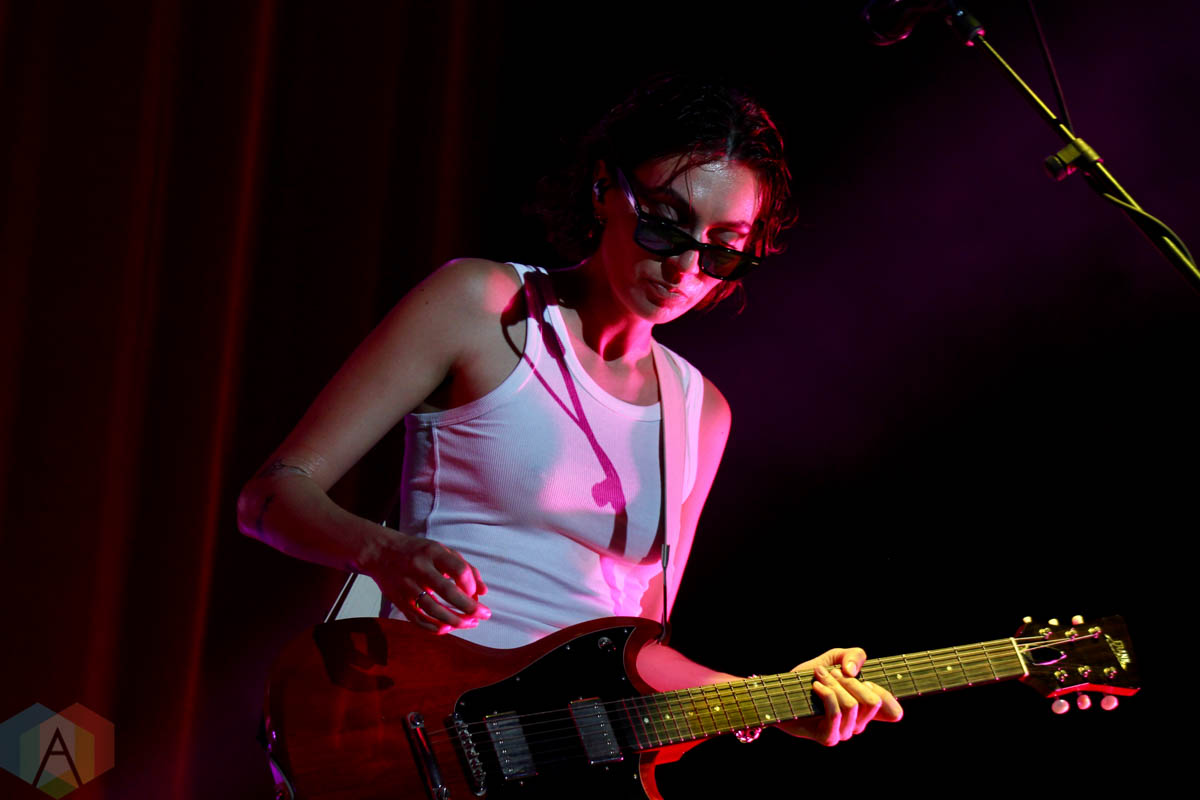 TORONTO, ON. – Aug. 22 – The Beaches performs at Budweiser Stage in ...