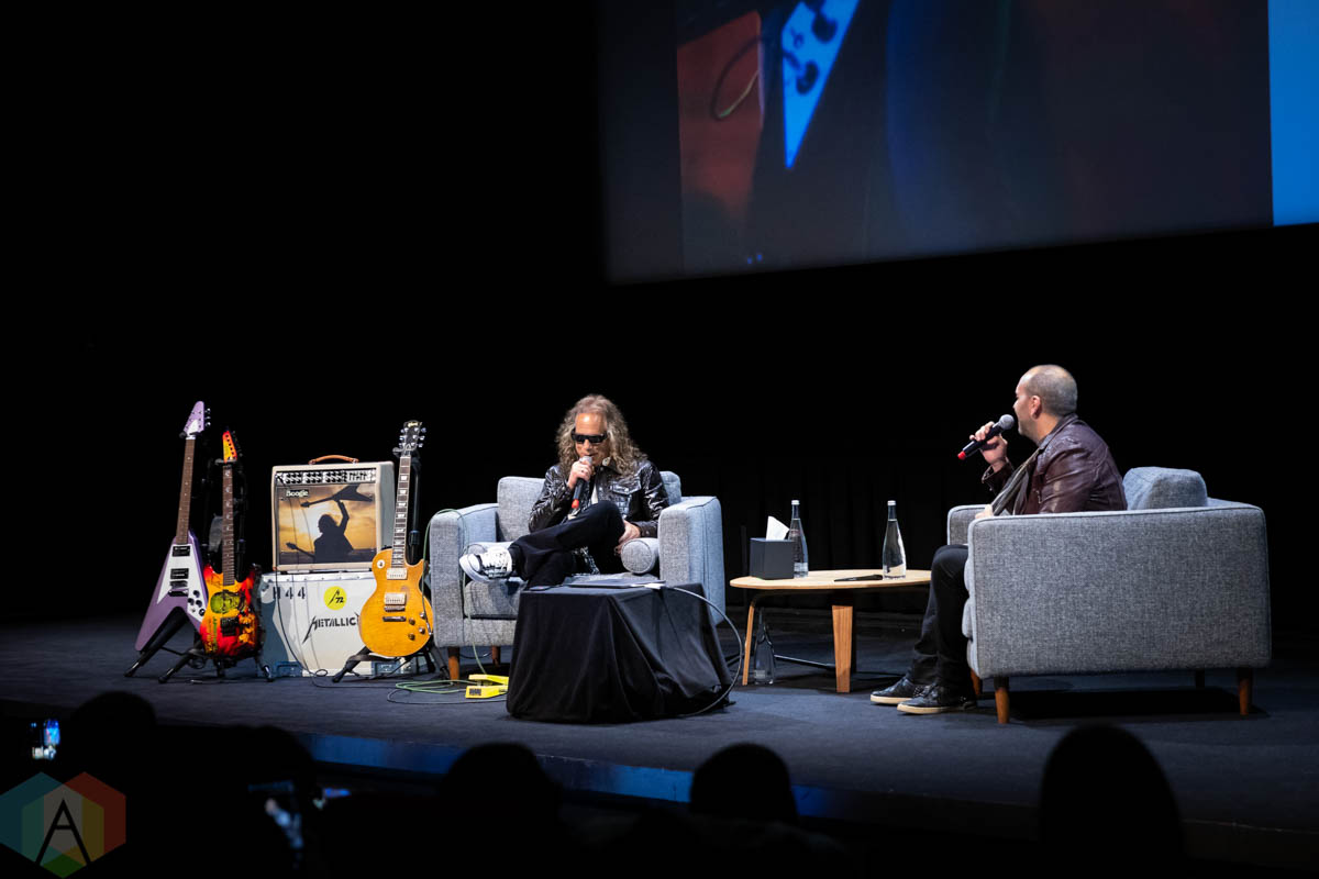 TORONTO, ON – Apr. 25: Kirk Hammett of Metallica appears at TIFF ...