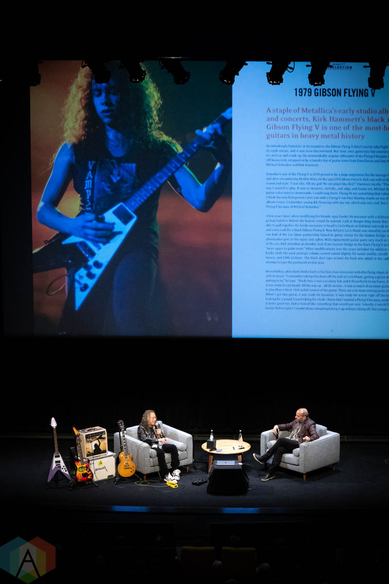 TORONTO, ON – Apr. 25: Kirk Hammett of Metallica appears at TIFF ...