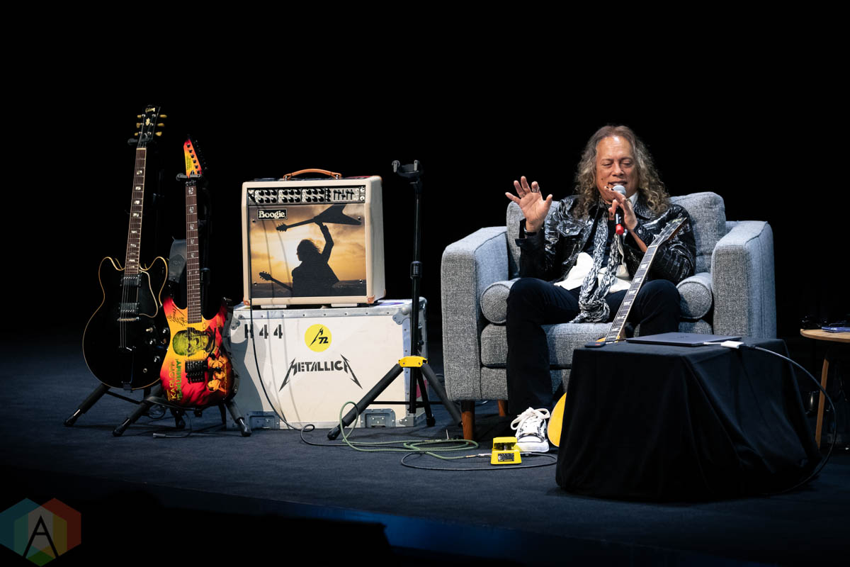 TORONTO, ON – Apr. 25: Kirk Hammett of Metallica appears at TIFF ...