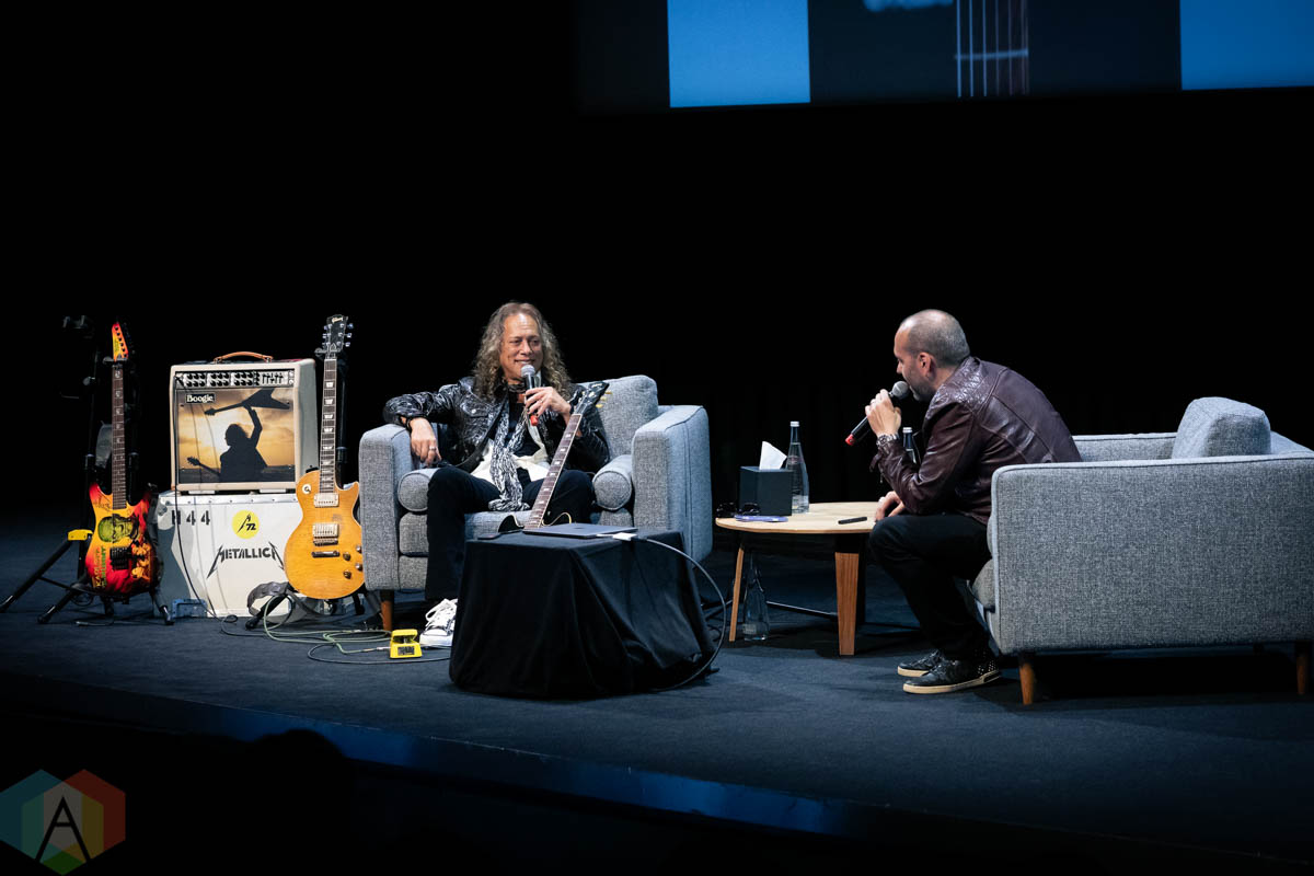 TORONTO, ON – Apr. 25: Kirk Hammett of Metallica appears at TIFF ...