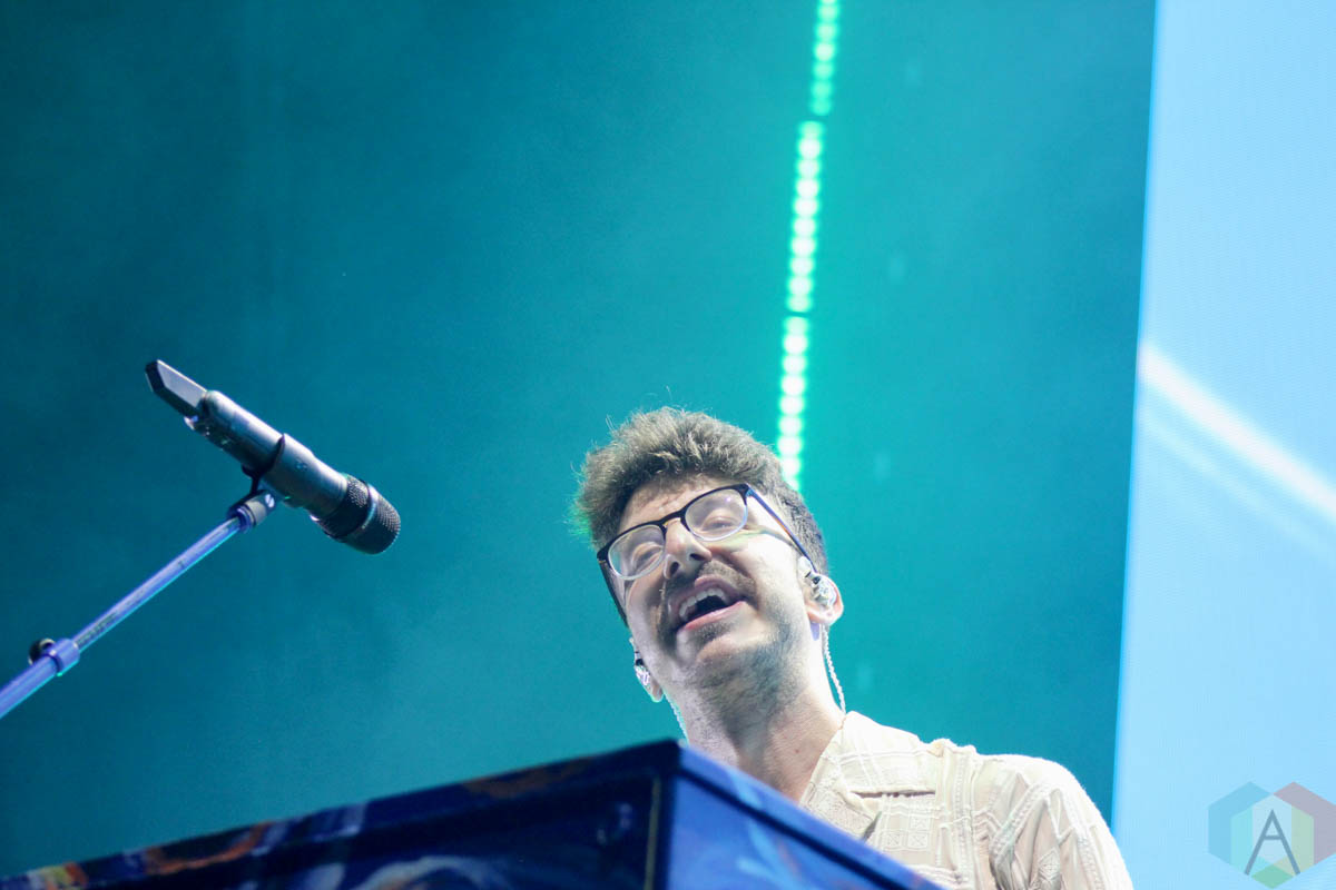 TORONTO, ON. – Aug. 12 – AJR performs at Budweiser Stage in Toronto ...