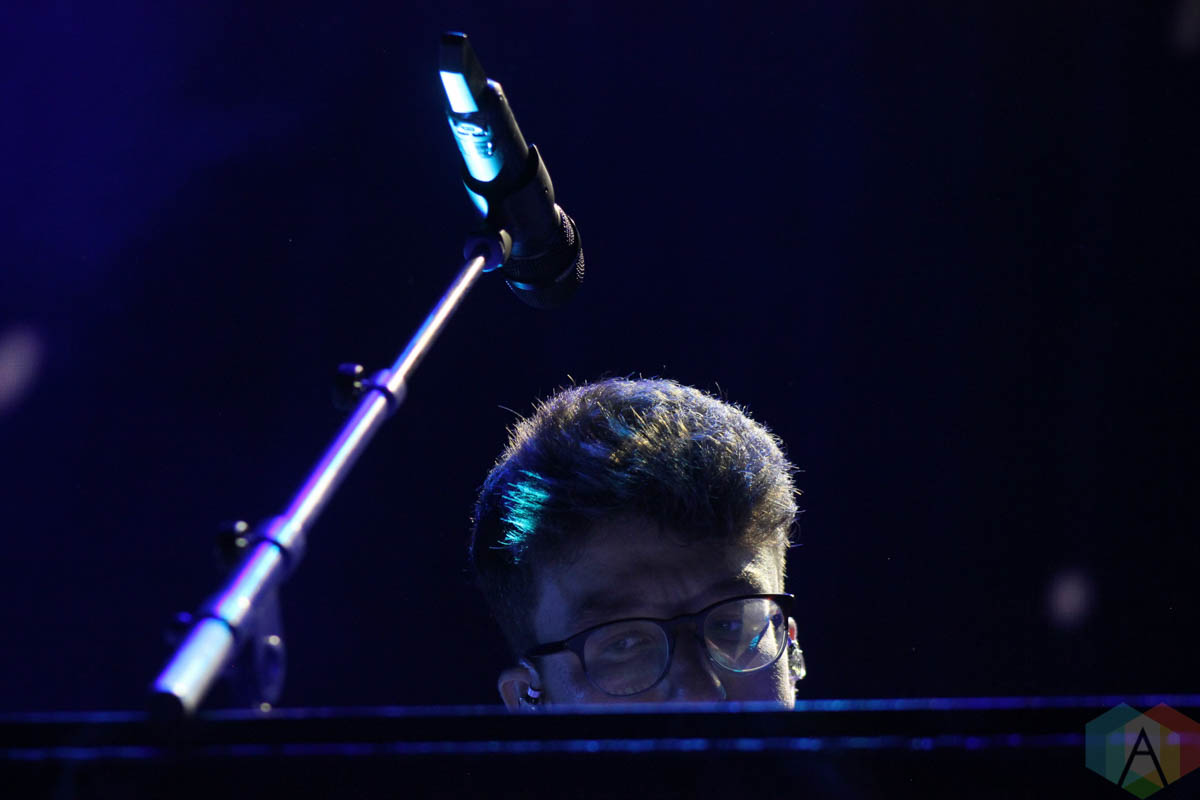 TORONTO, ON. – Aug. 12 – AJR performs at Budweiser Stage in Toronto ...