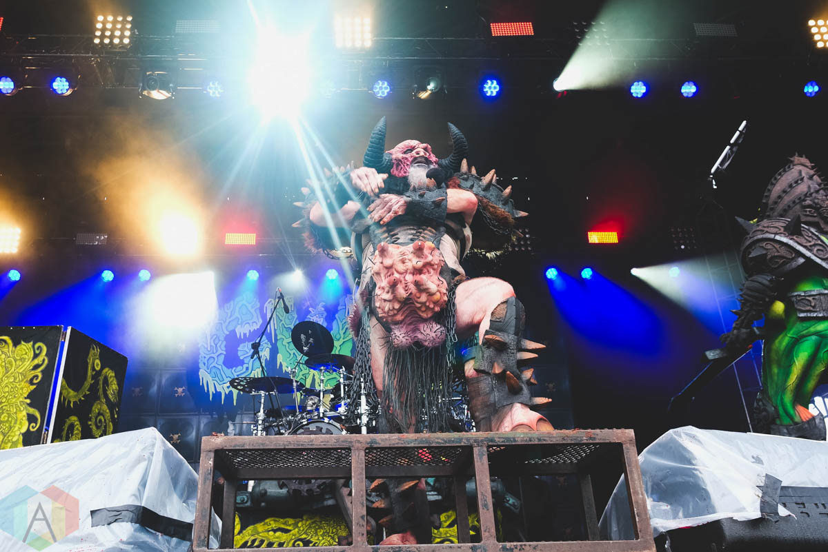 CHICAGO, IL – SEPT 20 – GWAR performs at Riot Fest in Chicago, Illinois ...