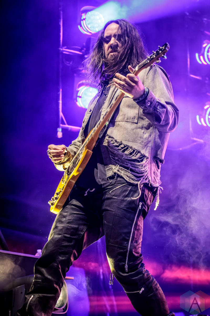 TORONTO, ON – Sept. 19: Halestorm performs at Budweiser Stage in ...