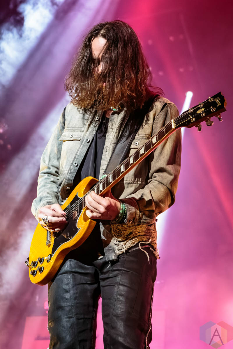 TORONTO, ON – Sept. 19: Halestorm performs at Budweiser Stage in ...